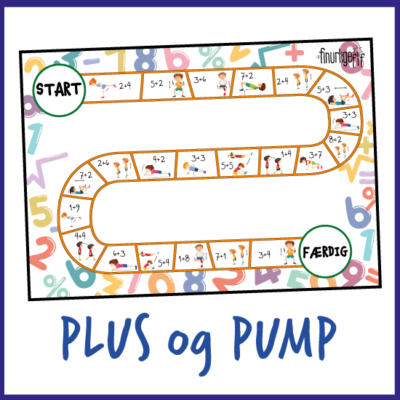 Plus og Pump: Et Sjovt Brætspil for Plus-Stykker og Bevægelse ...