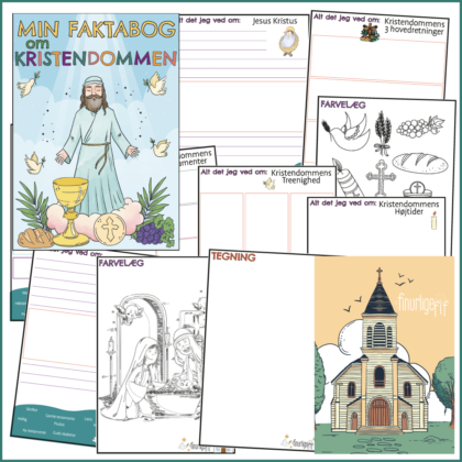 DIY Faktabog om Kristendommen: Udforsk Troen • finurligefif.dk