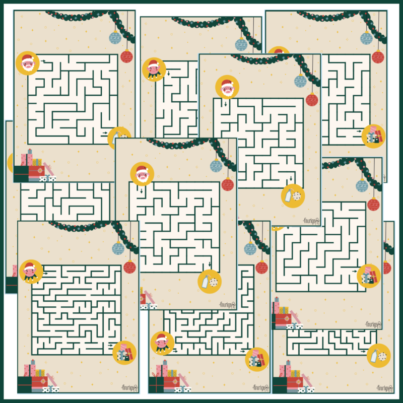 Juleopgaver - gratis og betalte juleaktiviteter til undervisning ...