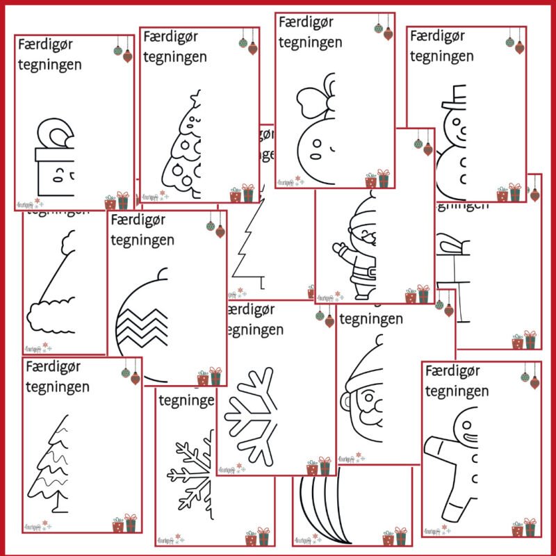 Julematematik - sjove matematikøvelser og aktiviteter til julen • finurligefif.dk