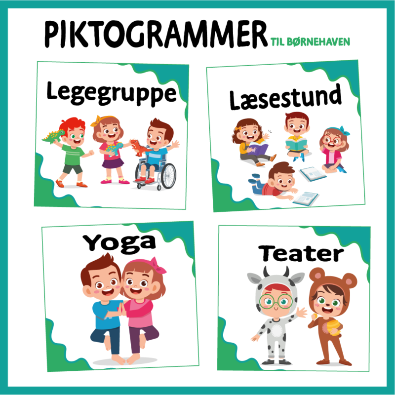 Piktogrammer til børnehaven: Visualiser rutiner med finurlige fif ...