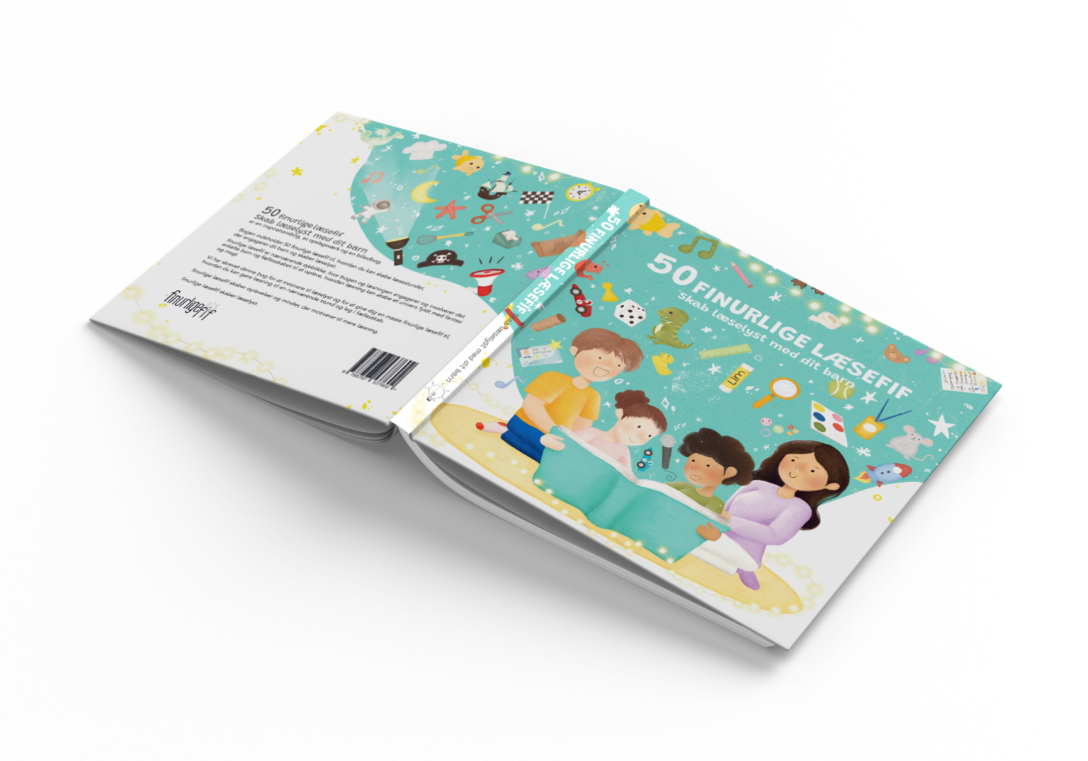 50 finurlige læsefif - Skab læselyst med dit barn • finurligefif.dk