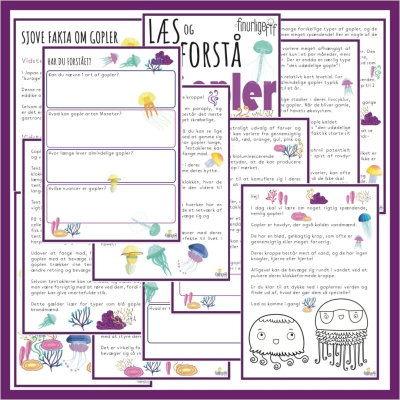 Læs og forstå: Gopler - Motiverende læsehæfte til læseforståelse ...