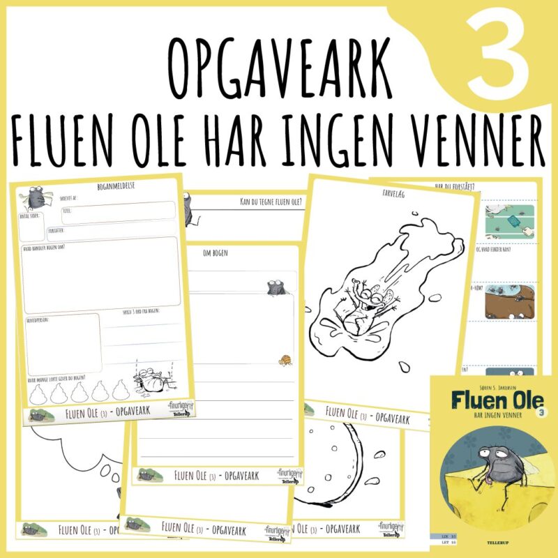 Læseforløb: Fluen Ole – Fluen Ole har ingen venner • finurligefif.dk